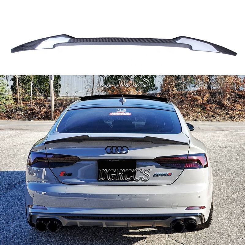 For AUDI A5 S5 RS5 B9 Sportback 4Door M4 Style Rear Spoiler Trunk Wing ...