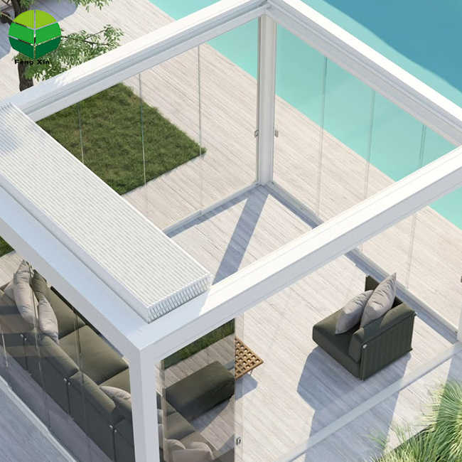 Fully Automatic Louvered Roof - Waterproof Outdoor Pergola