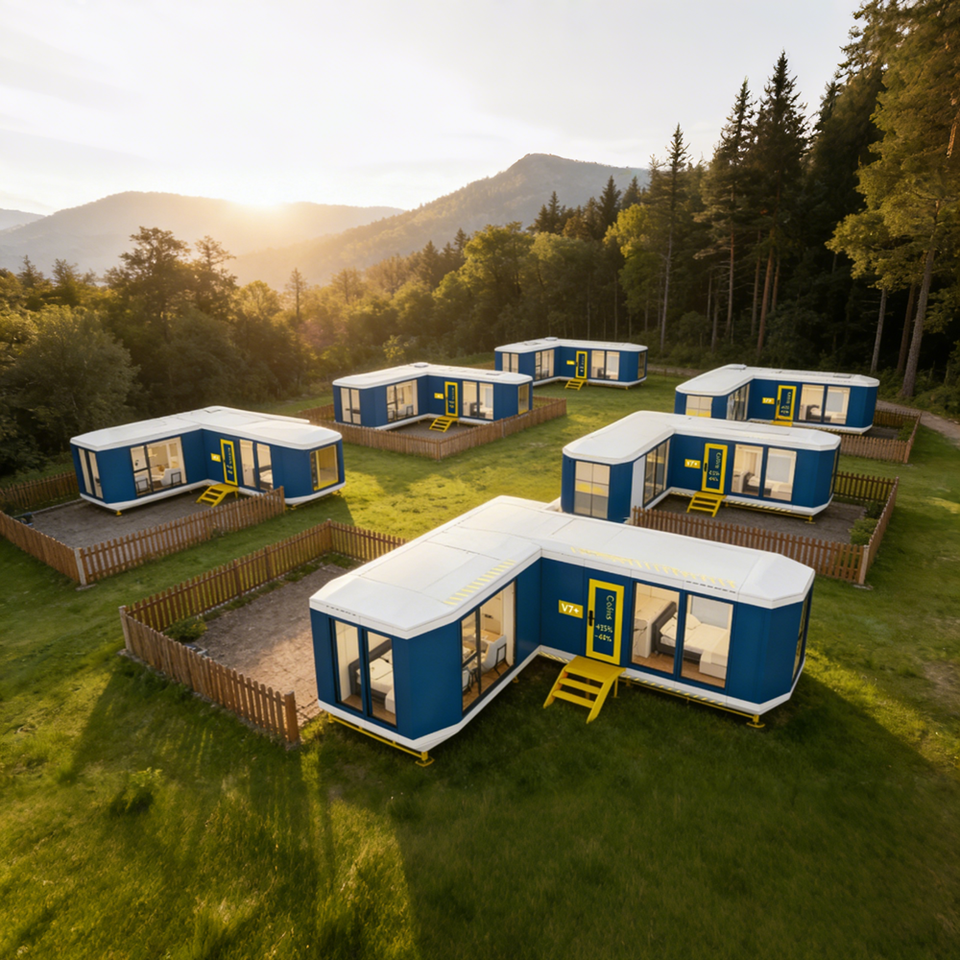 Space Capsule House Prefab Modular Structure Engineered for Hospitality ...
