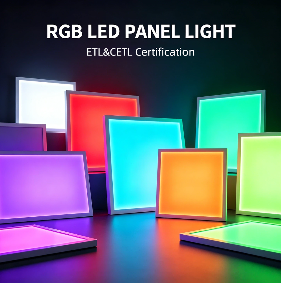 2*2FT Guangdong Zhongshan Factory RGBW LED Panel Light, Individually ...