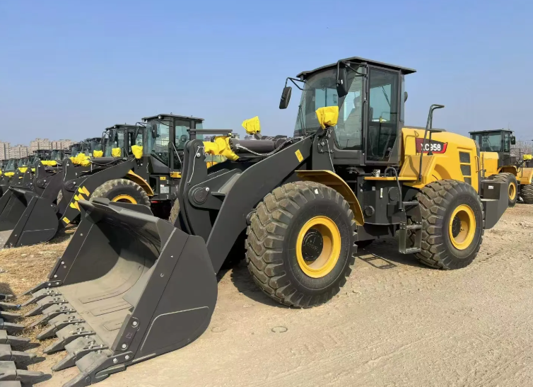 Front End Loader Wheel Loader 5 Ton XC958 Front Loader With 3.1m³ Side ...