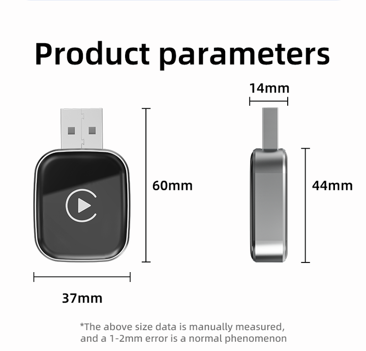 OEM ODM Universal Android Auto Adapter Wireless CarPlay Dongle for ...