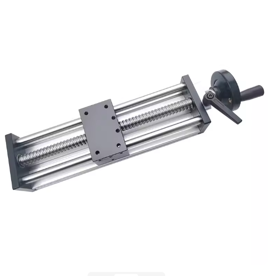 Manual Linear Slide Table Module, Handwheel, Precision Translation Workbench, with Scale ...
