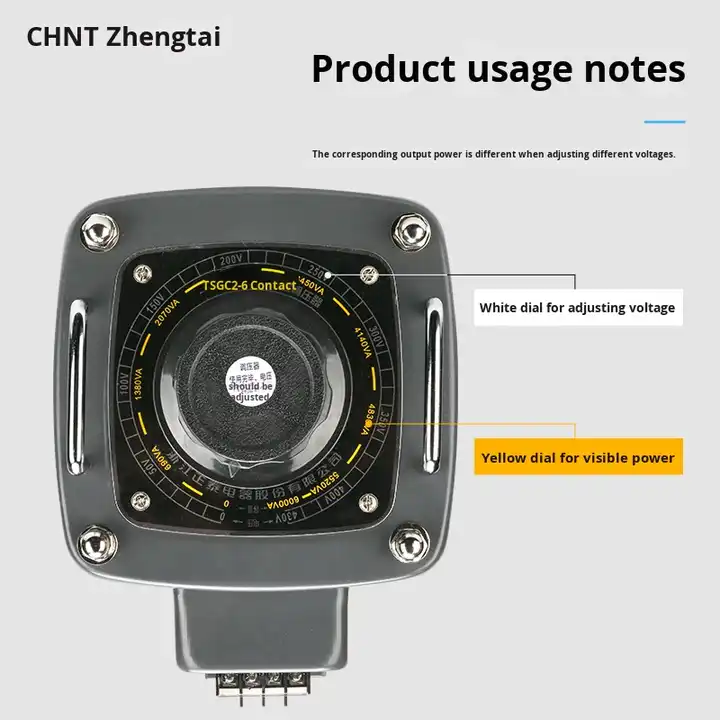 380V High-Power Three-Phase Adjustable Voltage Regulator SVC 10kva ...