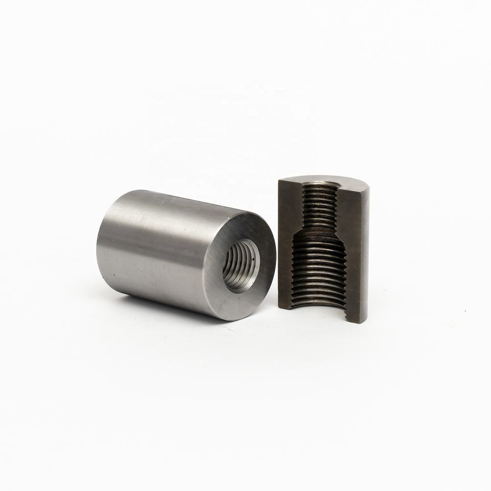 Building Rebar Coupler, Steel Bar Connecting Sleeve, Carbon Steel ...