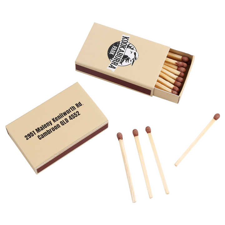 Personalized Matchbox with Phosphorus-Free Match Heads