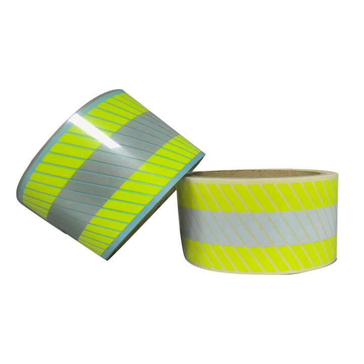 Yellow & Silver Reflective Film Tape Heat Transfer Film Reflective ...