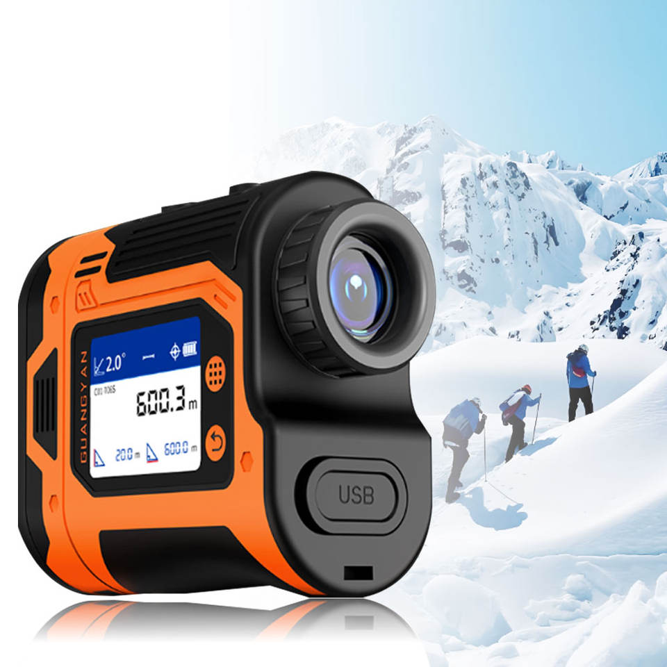 GUANGYAN Portable C01 Mini Golf Laser Rangefinder IP65 Waterproof 6X ...
