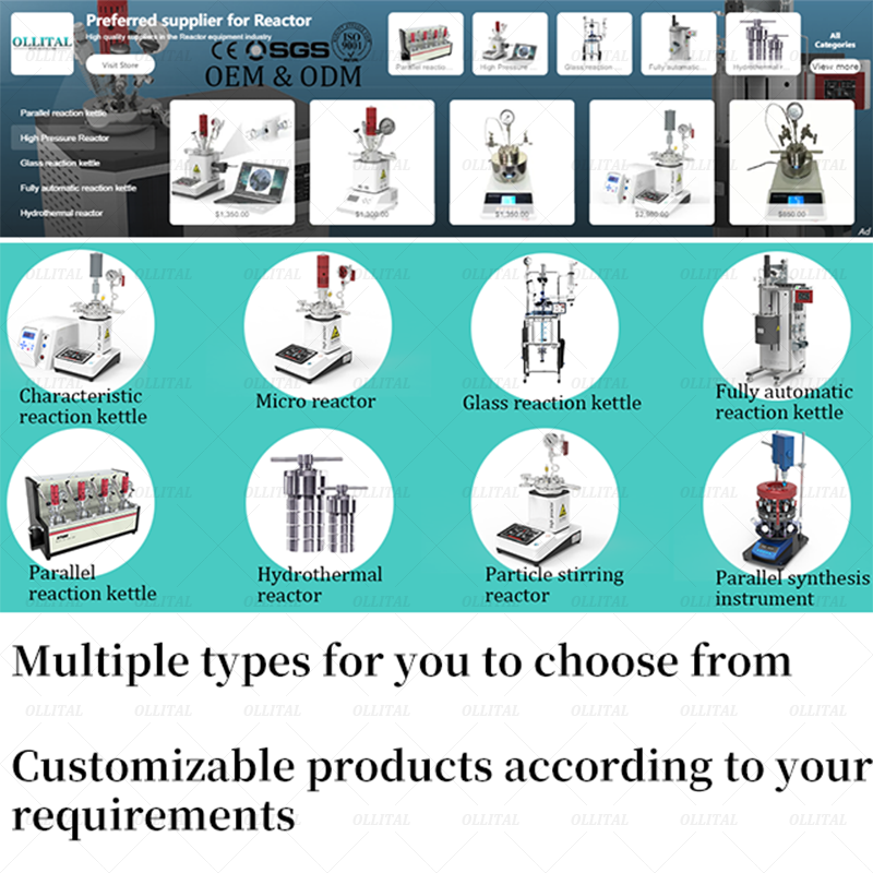 Lab Scale Reactor Autoclave - High Pressure & Magnetic Stirrer