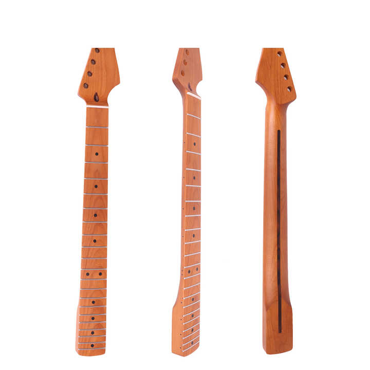 ST Roasted Maple Neck Guitar with Satin Finish 9.5\" Radius 8 mm Holes ...