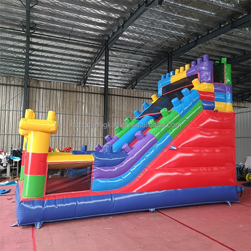 High Slide Good Quality 3m*6m Outdoor Inflatable Jumping Slide Bouncy ...