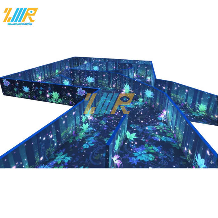 4K Laser Immersive Room Projection Mapping One-Stop Supplier Theme Park ...