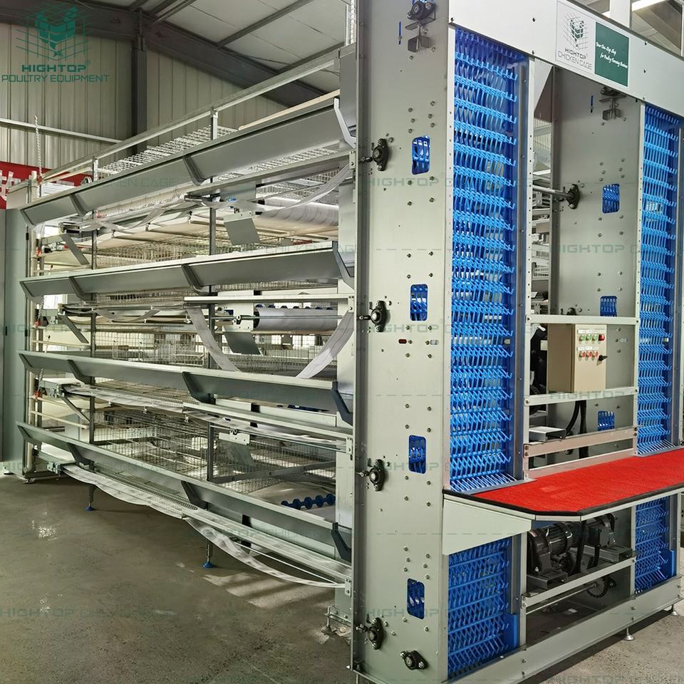 For New H Type Automated Battery Layer Cage with Hot Dipped Galvanized ...