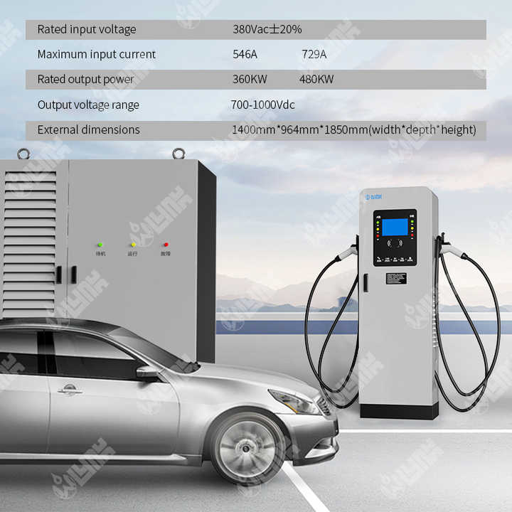 Olink Outdoor Commercial CCS CHAdeMO NACS 360KW 480KW DC EV Charger Fast Charging Station EV ...