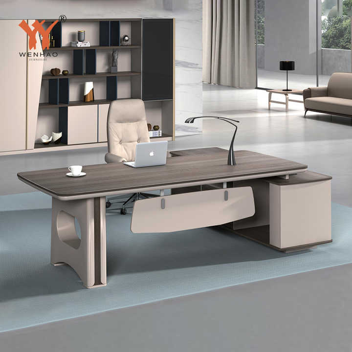 White executive office desk store