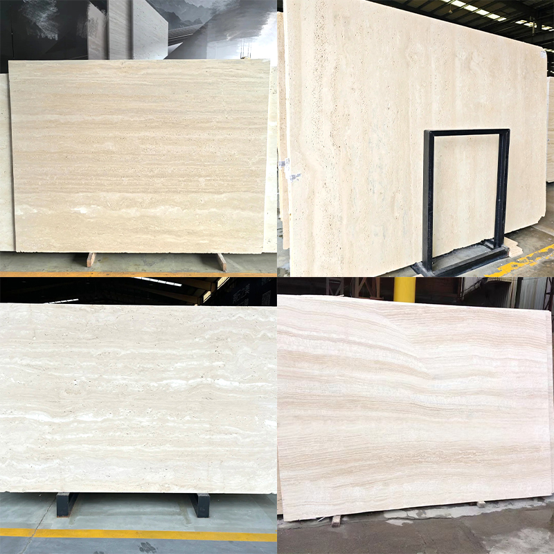 Travertine Stairs - Modern Durable Indoor Natural Stone