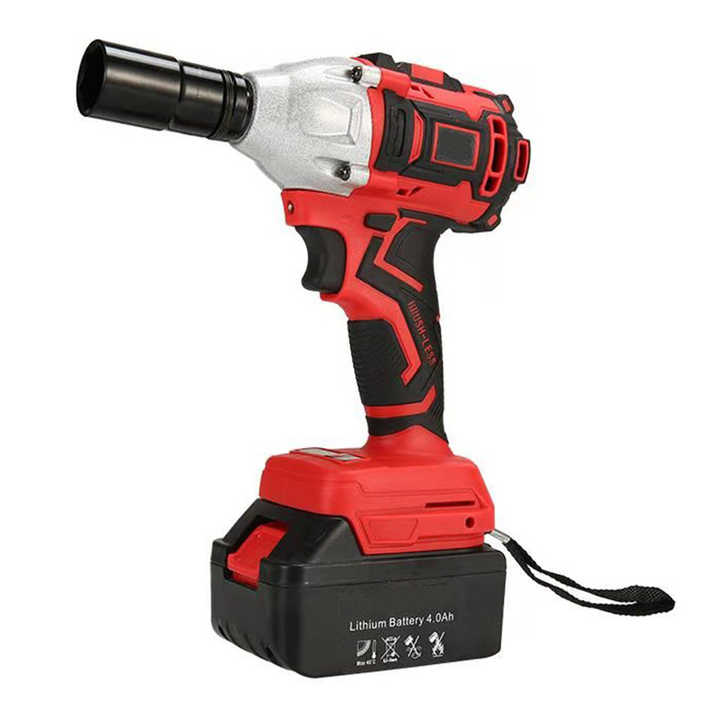 LARIX Brushless Lithium-ion Cordless Impact Power Wrench Drill Driver ...