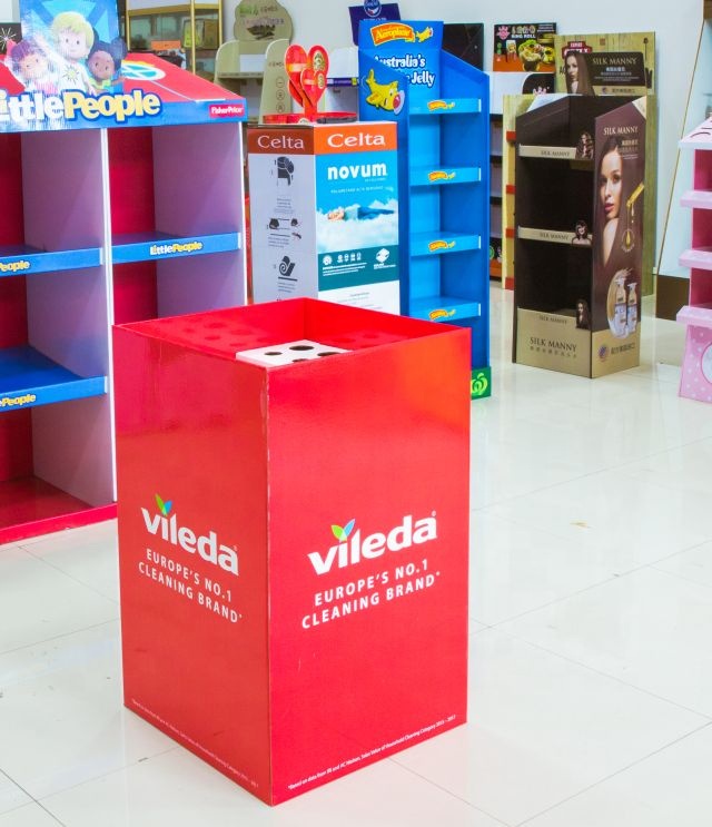 Corrugated Display Dump Bins - Versatile & Durable Solutions