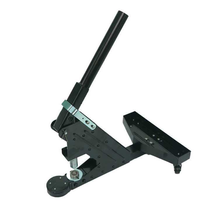 Hand Press Punching Puncher with Wheel Manual Buttonhole Eyelet Grommet ...