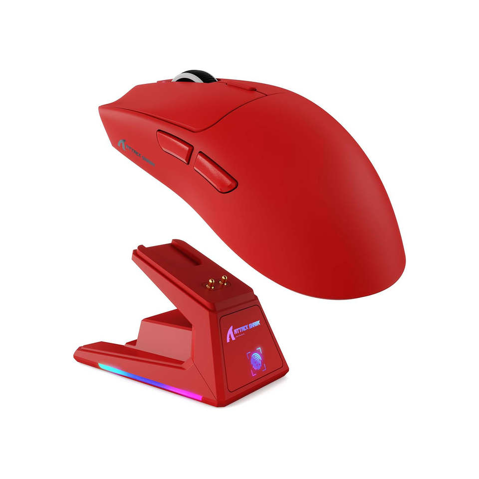 ATTACK SHARK X1 Wireless Gaming Mouse with RGB Charging Dock 53g Ultra ...