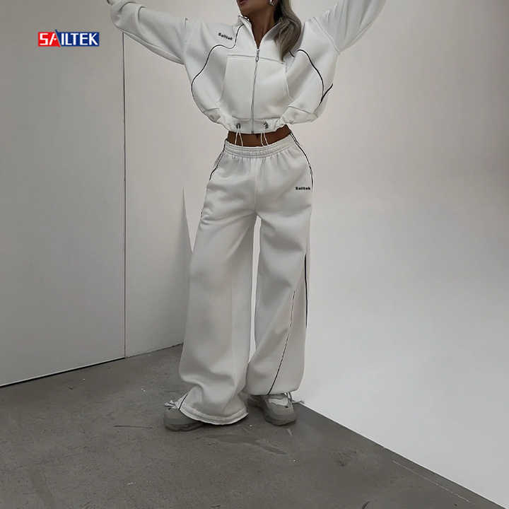 Shop Our Custom Women's Clothing Heavy Weight Zip up Sweatsuits