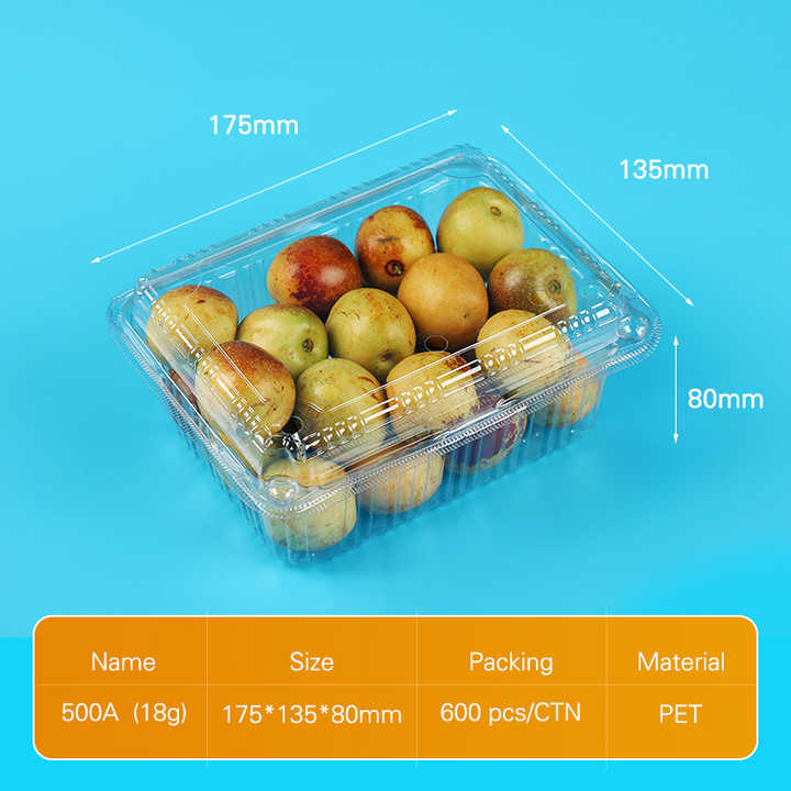 Wholesale Transparent Suction Plastic Breathable Fresh Fruit Box ...