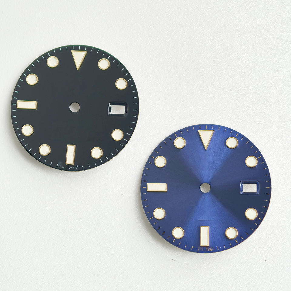 Fit 3135 Movement Watch Parts SUB Blue Black Green Dial 27.3MM Super ...