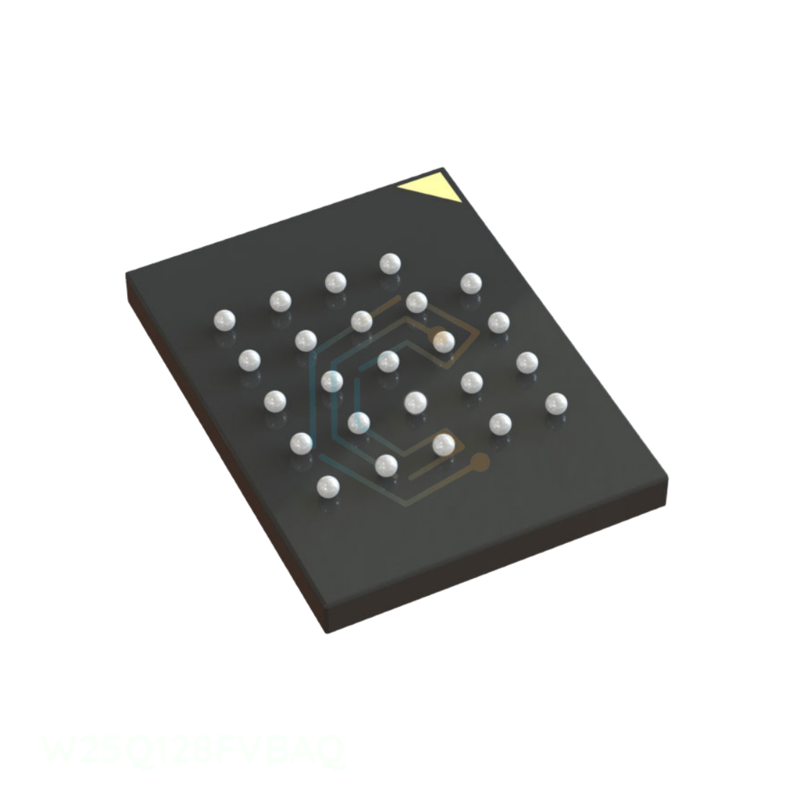 24 TBGA Memory IC FLASH 128MBIT SPI 24TFBGA Electronic Circuit ...