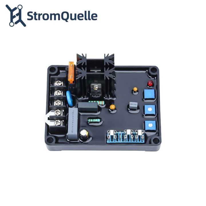 GAVR-8A High Quality AVR Brushless Generator Automatic Voltage Regulator Universal Diesel ...