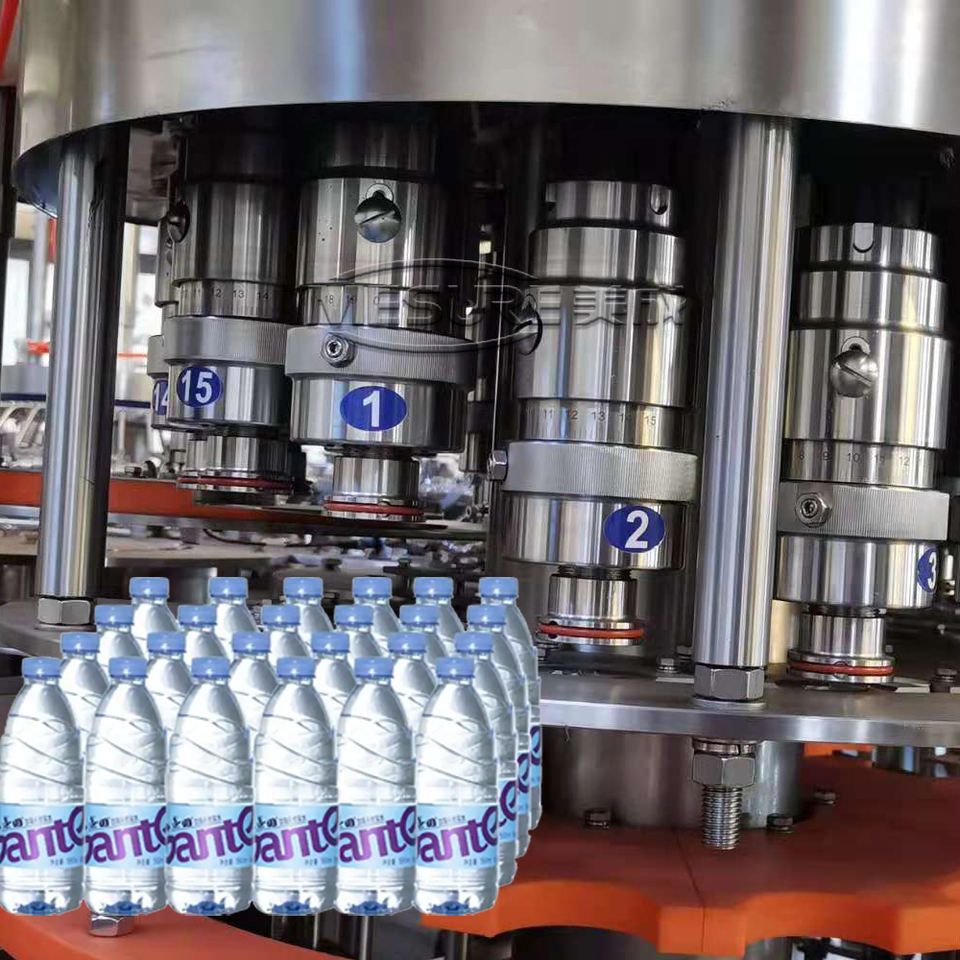 Automatic Water Barrel Filling Machine with Capacity 400-1200 BPH for 3 ...