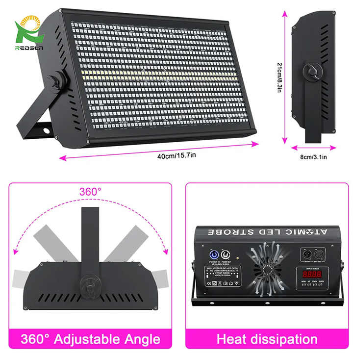 Disco Party Stage Light - 200W RGB Strobe Customization