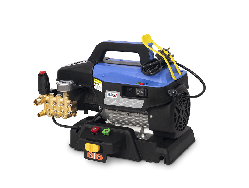 2400W High-Pressure Wall Mounted Car Washer Jet Cleaning Machine with ...