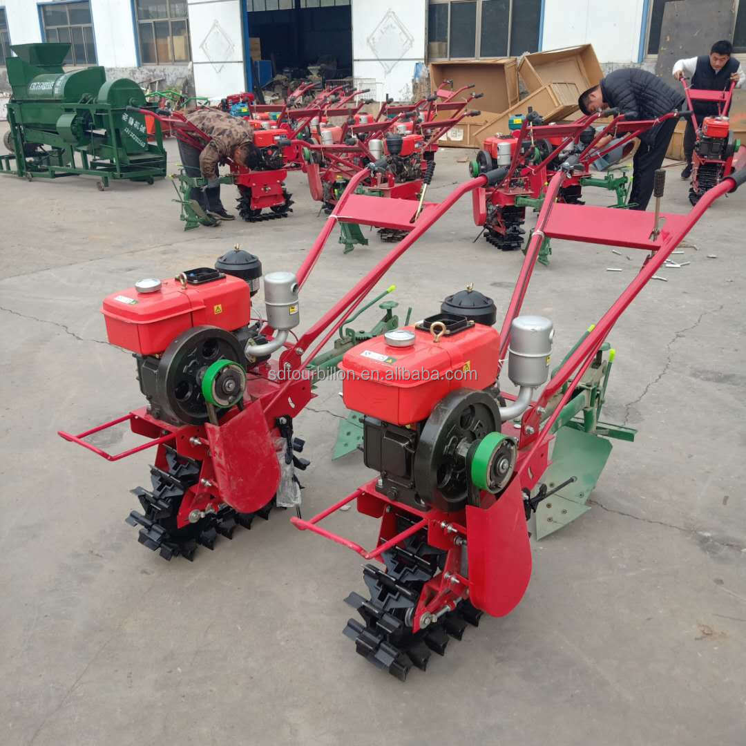 Gasoline Diesel Micro Plow Tiller Small Agricultural Machinery With ...