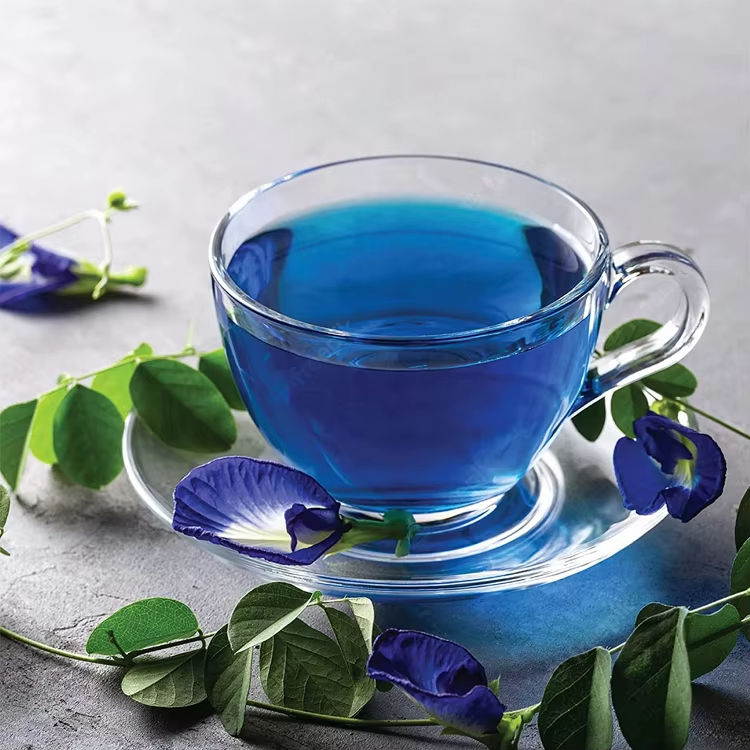 Private Label Food Grade Organic Butterfly Pea Flower Powder Blue ...