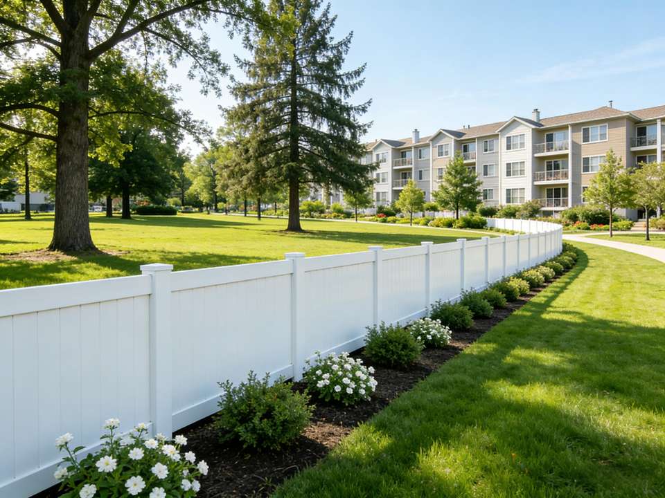 Outdoor Decorative PVC Farm Safety Fence ECO FRIENDLY & Waterproof Easy ...