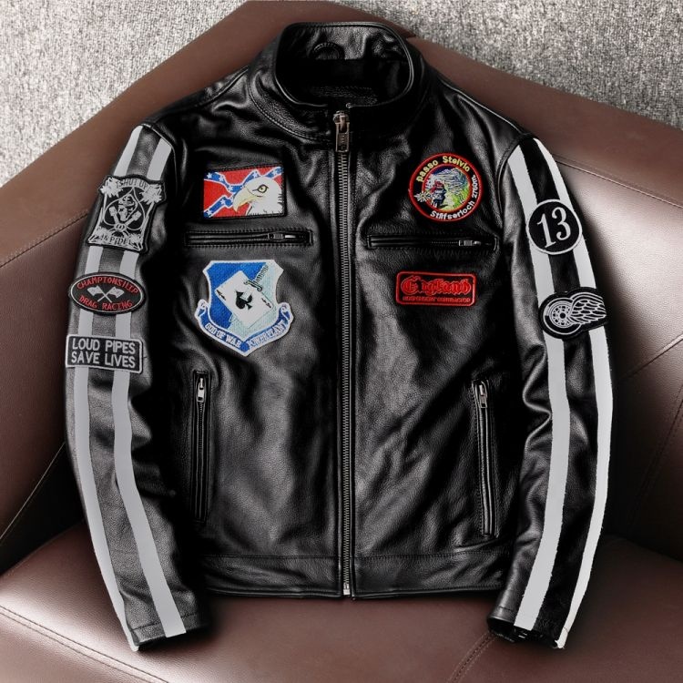 Supply Custom New Arrival Fashion Design Classic Biker Jacket ...