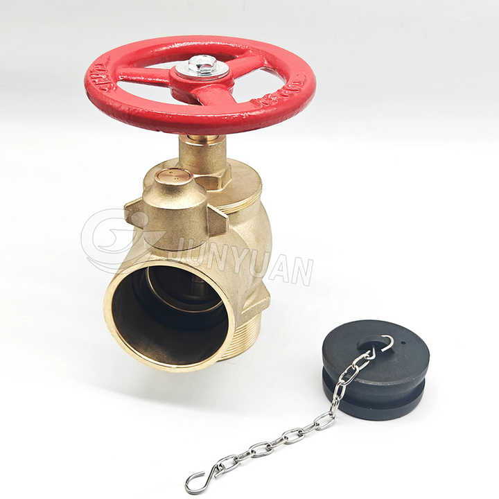 1.5 Inch Manual Stop Valve Fire Hydrant Landing Valve Angle Flanged ...