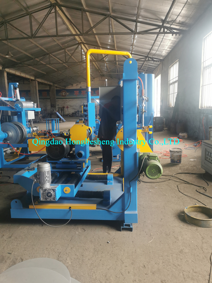 High efficiency industrial ring tread grinding machine / tyre buffing machine for sale