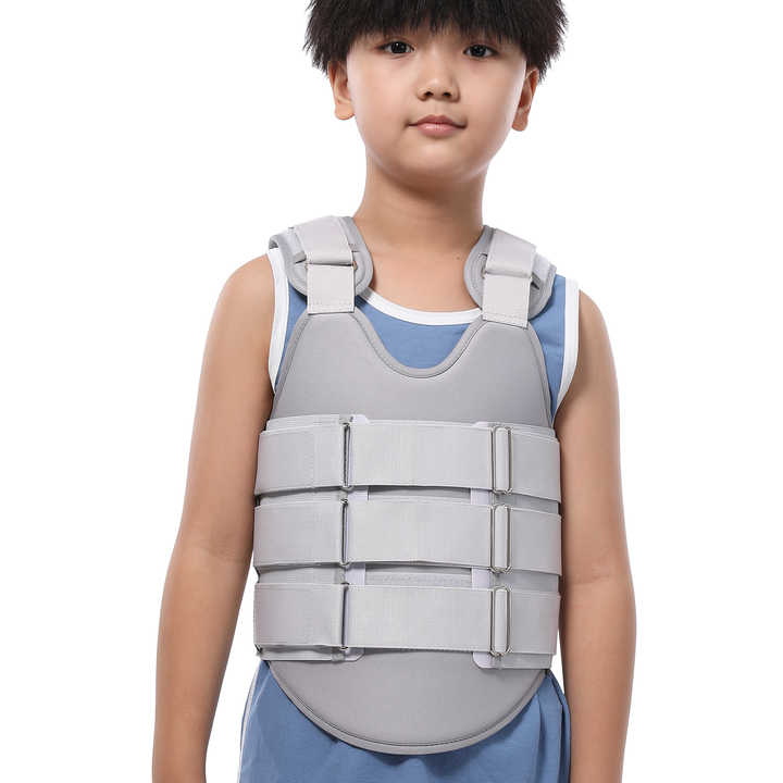 Children Kid Adjustable Thoracic and Lumbar Spine Fixation Brace Lumbar ...