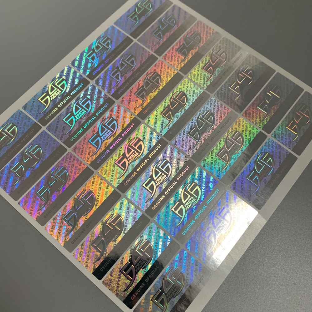 High quality 3d hologram sticker original make hologram stickers for hats