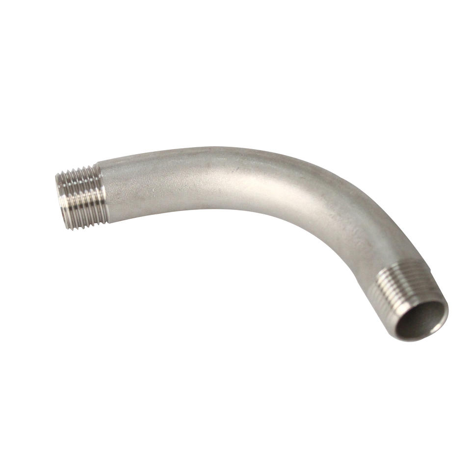 304 316 Stainless Steel Threaded Elbow Conduit Pipe Fittings 90 Degree ...