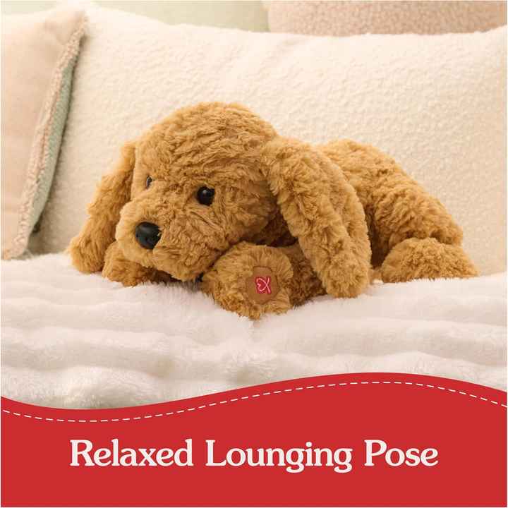 Muttsy Dog Plush 14\" Premium Embroidered Puppy Stuffed Animal Unisex ...