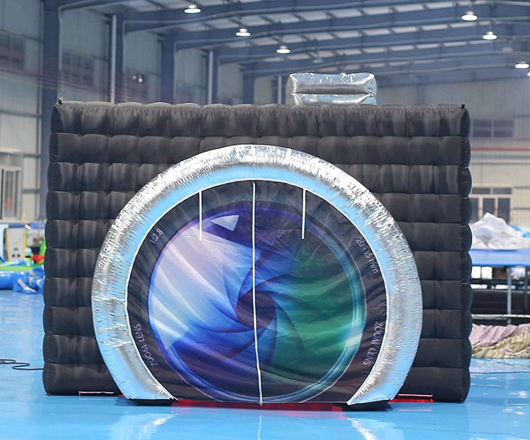 New Design Inflatable Cube Tent With LED Light Inflatable Photo Camera ...