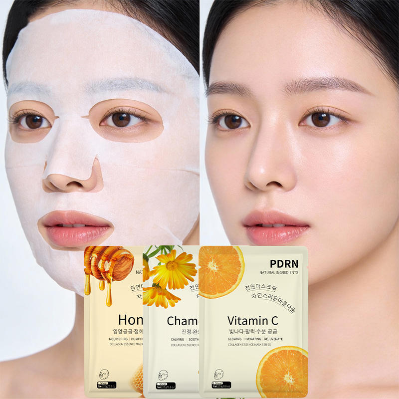 Hydrating Moisturizing PDRN Salmon DNA Collagen Mask Korea Glass Skin ...