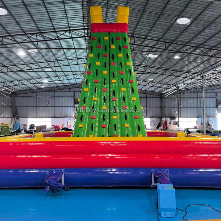Factory Direct Sale Rock Climbing Wall Inflatable Bouncer Inflatable ...