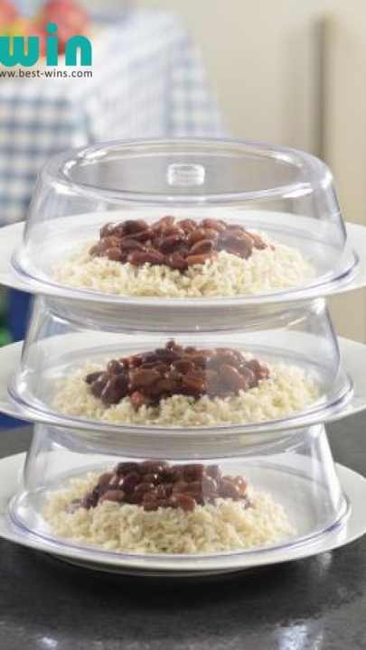 Catering FoodService Plastic Polycarbonate PC Transparent Plate Dish ...