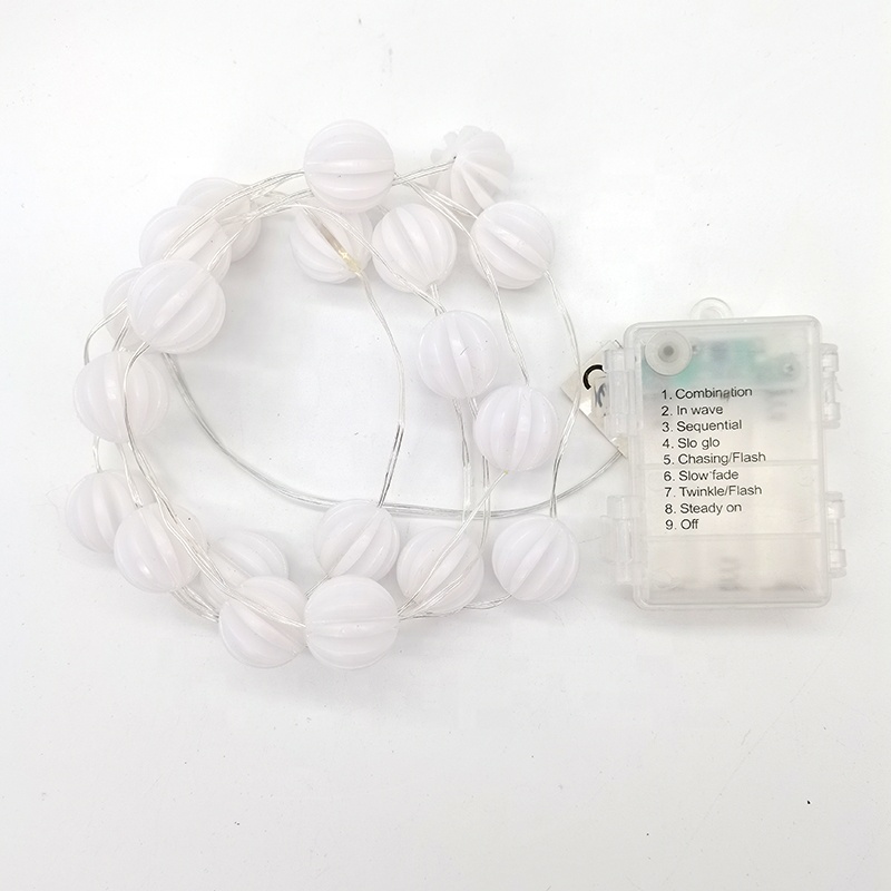 NY037002 Plastic ball LED string light-Taizhou Deco-Maker Arts and ...