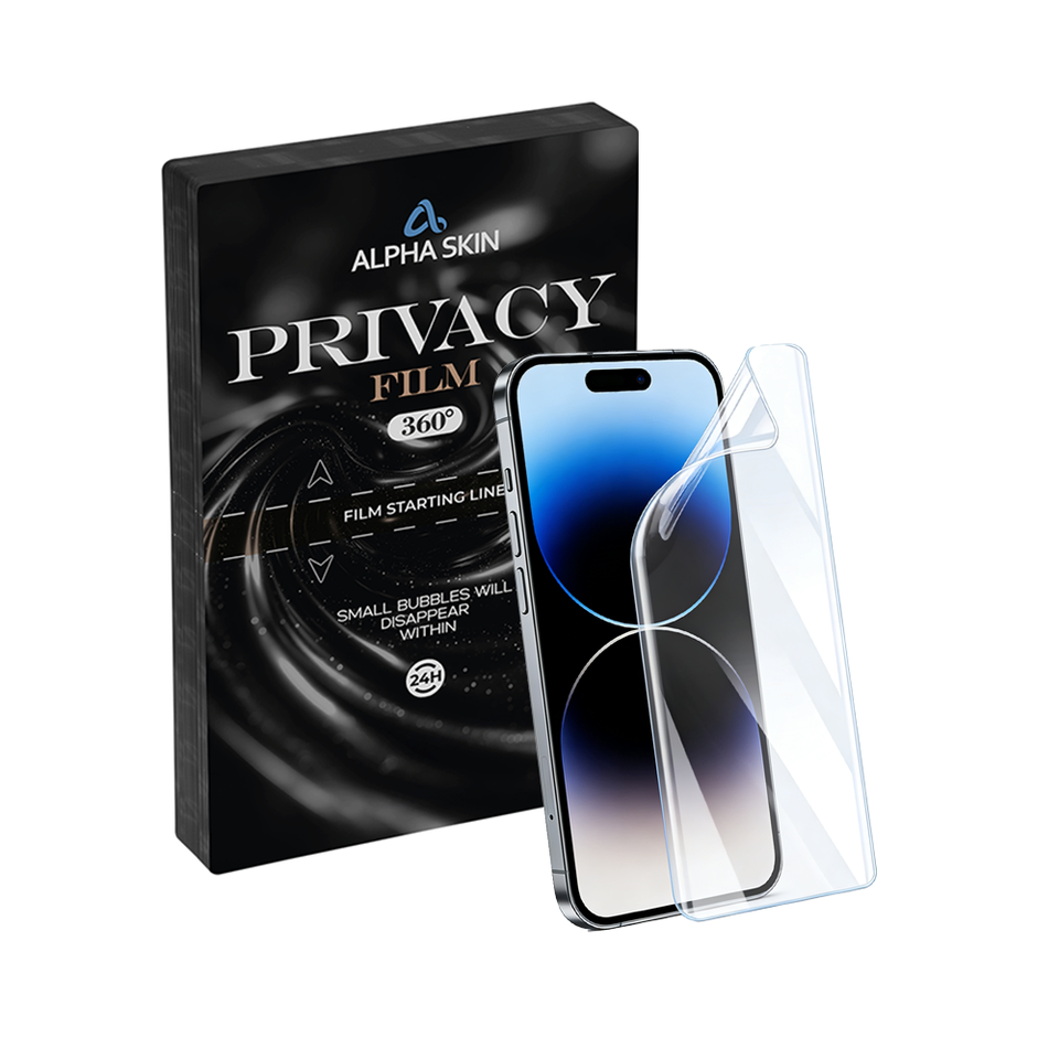 High Quality 3D Curved 120x180mm Privacy Hydrogel 360° Anti-spy TPU ...