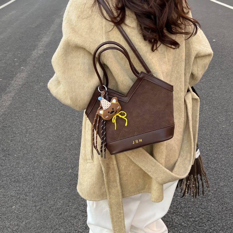 Large Capacity Crossbody Bag with Pendant 2026 New Fashionable Leopard ...
