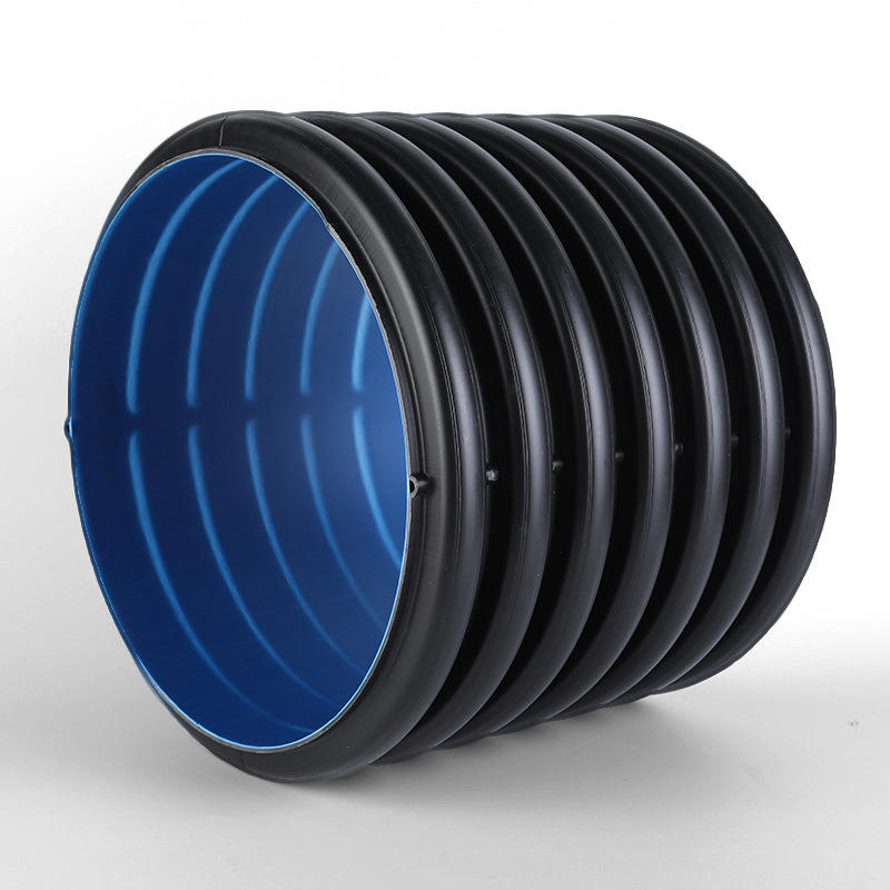 HDPE Double-Walled Corrugated Drain Pipe ASTM Large Diameter Culvert ...